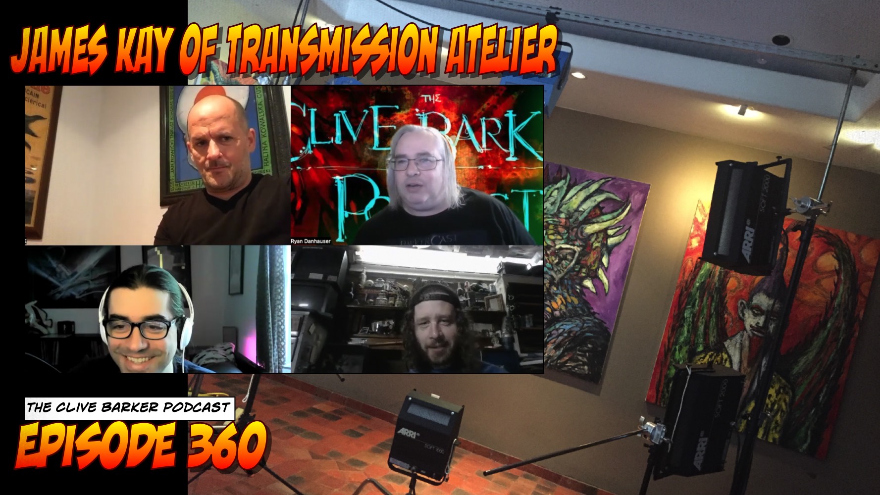 360 : James Kay of Transmission Atelier | www.CliveBarkerCast.com