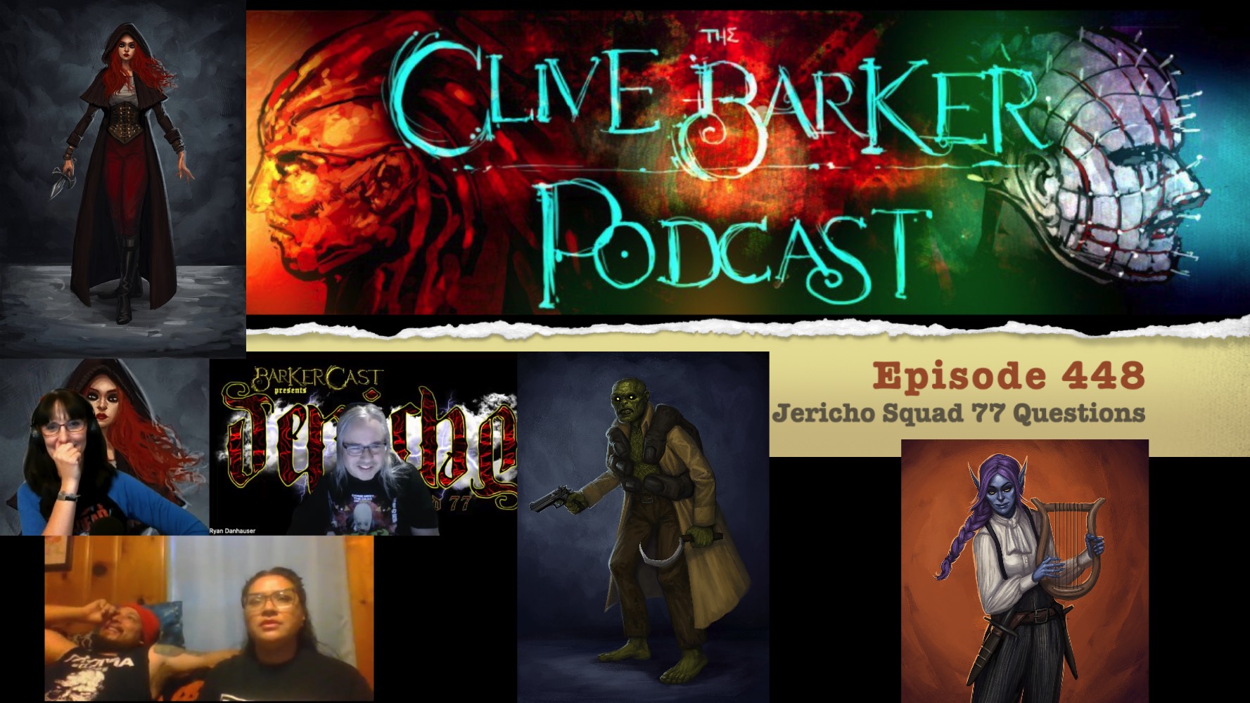 448 : Jericho 77 Squad Questions | www.CliveBarkerCast.com