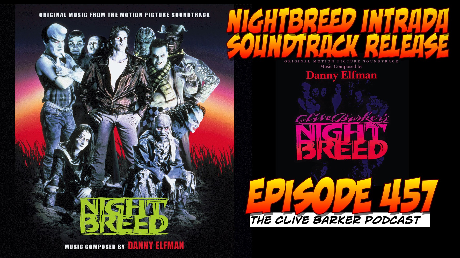 457 : Nightbreed Intrada Soundtrack Release | www.CliveBarkerCast.com