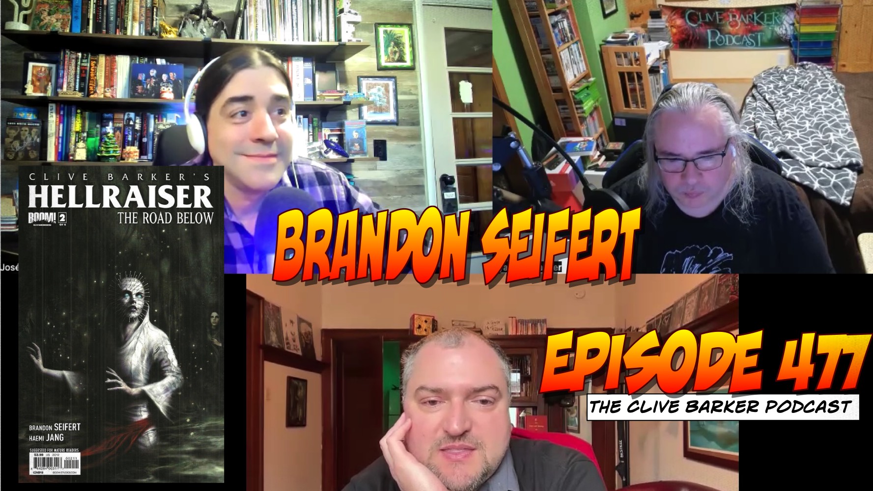 477 : Brandon Seifert | www.CliveBarkerCast.com