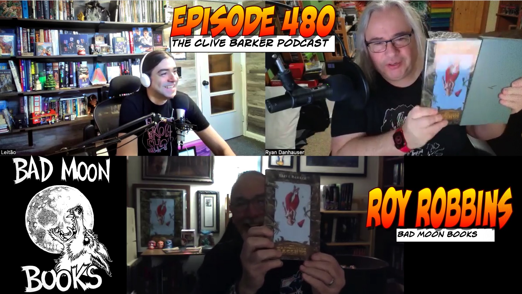 480 : Roy Robbins of Bad Moon Books | www.CliveBarkerCast.com