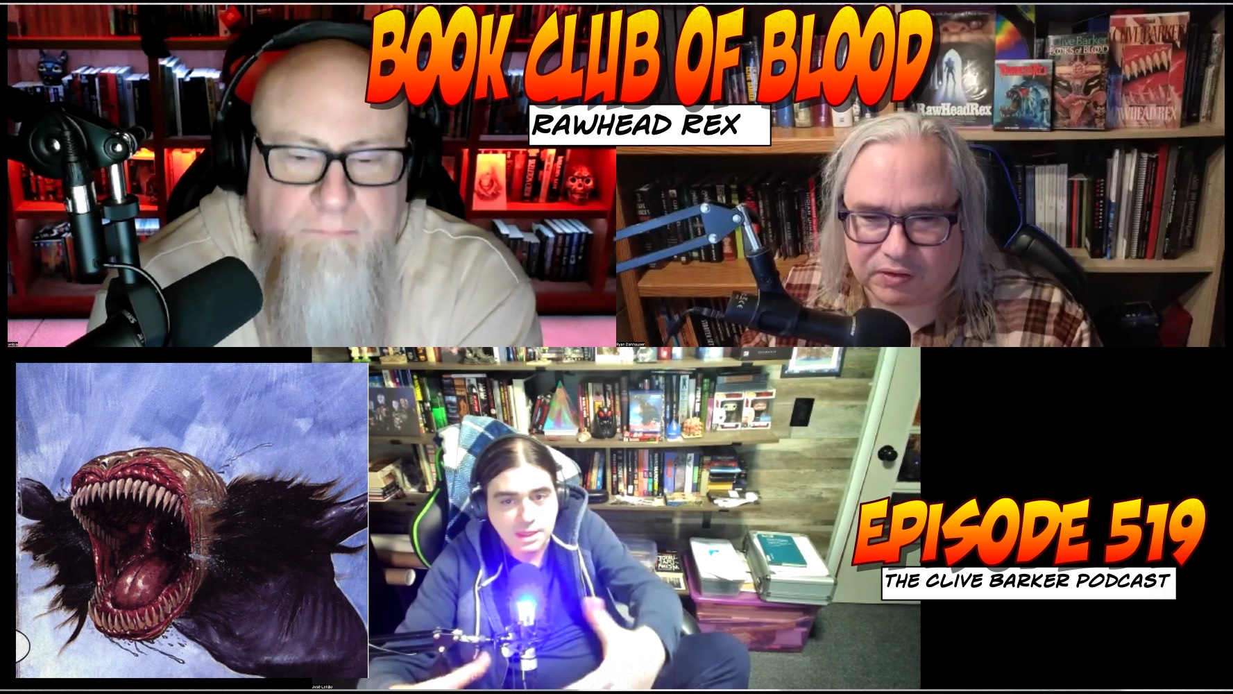 519 : Book Club of Blood – Rawhead Rex | www.CliveBarkerCast.com